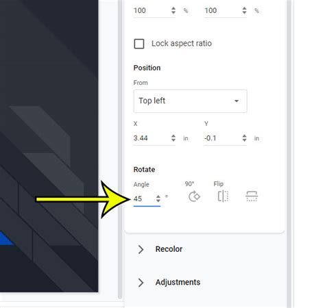 How To Rotate An Image In Google Slides Live Tech