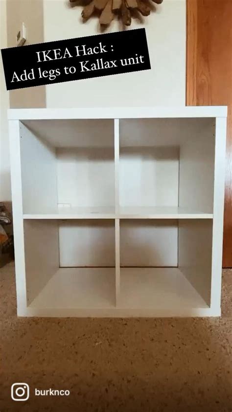 KALLAX Ikea Hack Easy DIY Budget Friendly DIY Weekend DIY Project Ikea Decor Ikea