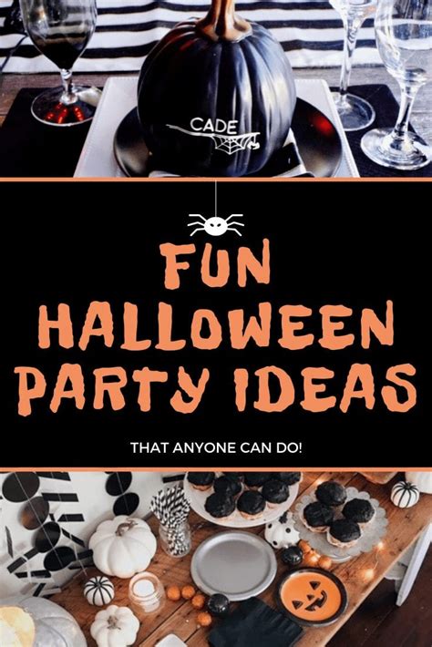 Fun Halloween Party Ideas That Anyone Can Do Grow Beauty With Ease