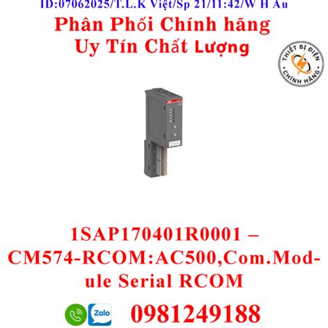 Module 1sap170401r0001 Cm574 Rcom Ac500 Com Module Serial Rcom Thietbidienchinhhang