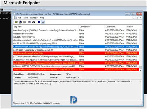 Failed To Resolve Task Sequence Dependencies 0X80040102