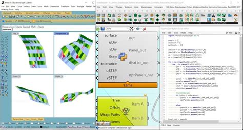 Michael Wickerson On Linkedin Intermediate Surface Analysis With Ghpython In Grasshopper