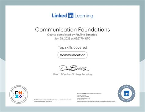 Pauline B On Linkedin Certificate Of Completion