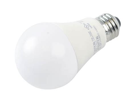 TCP Dimmable 11 5W 3000K A19 LED Bulb Enclosed Fixture Rated L75A19D2530K Bulbs Com
