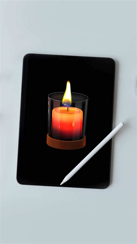 Realistic Candle Flame Animation Full Tutorial Link In The