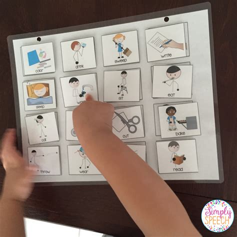 Object Function Interactive Placemats Simply Speech