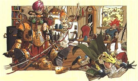 Chrono Trigger Chrono Trigger Character Art Game Art