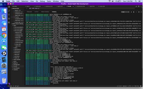 Javascript I Have An Application Error When Trying To Deploy To