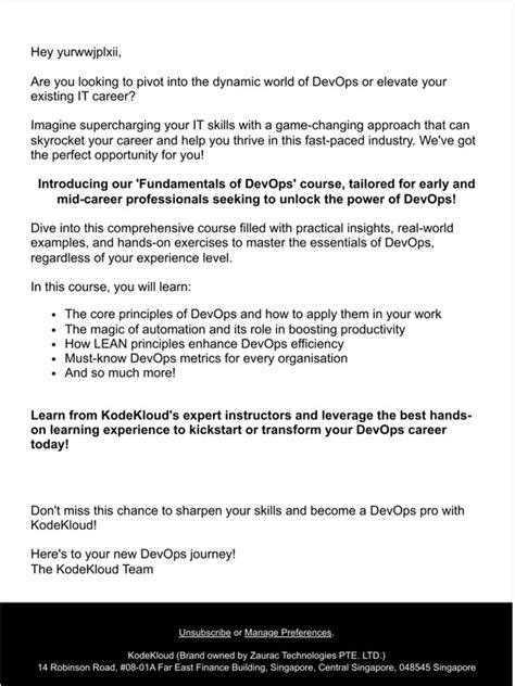 Kodekloud Transform Your It Career With ‘fundamentals Of Devops On