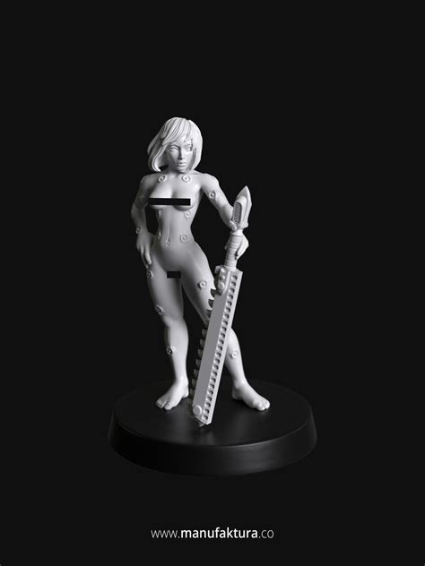 Sedition Series 05c Naked Gene Enhanced Female Battle Sister With
