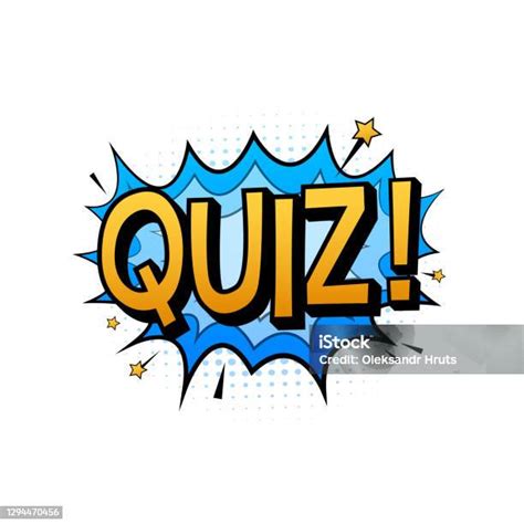 텍스트 퀴즈와 만화 연설 거품 빈티지 만화 일러스트레이션 기호 스티커 태그 특별 제공 라벨 광고 배지 벡터 스톡 일러스트레이션입니다 개념에 대한 스톡 벡터 아트 및 기타