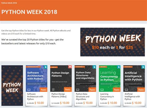 Packt 出版社活动 Python Week 2018 Shuhari 的博客