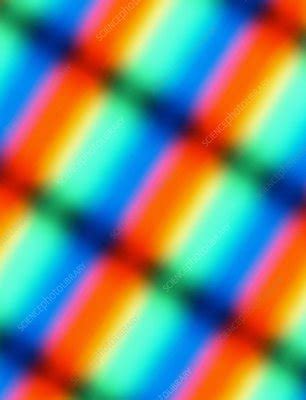 Diffracted Light Pattern Stock Image C019 5107 Science Photo Library