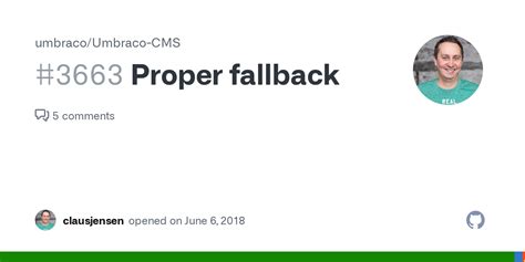 Proper Fallback · Issue 3663 · Umbracoumbraco Cms · Github