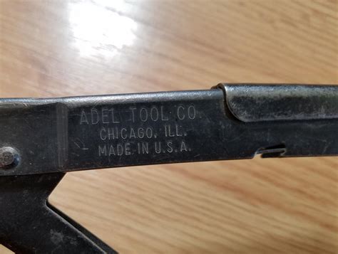 Vintage Adel Tool Sheet Metal Nibbler Nibbling Cutting Tool 1822620745