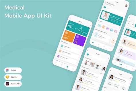 医疗App模板 素材CNN