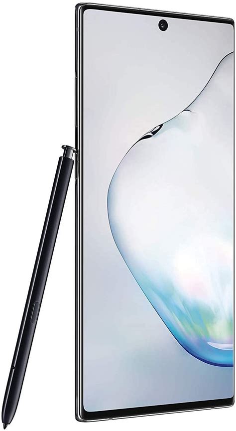 Restored Samsung Galaxy Note 10 Plus N976u 5g Aura Black Verizon
