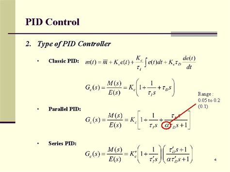 Advanced Control Lecture Three PID Controllers 1 Action