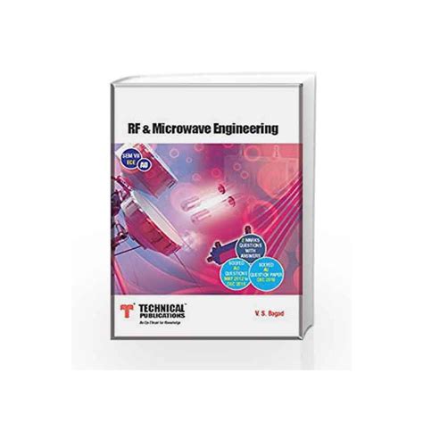 Rf And Microwave Engineering For Au Sem Vii Ece Course 2013 By Vilas S Bagad Buy Online Rf
