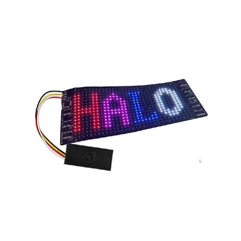 Led Flexible Dot Matrix Screen Type 2 Dongguan Huazhi Optoelectronics Technology Co Ltd