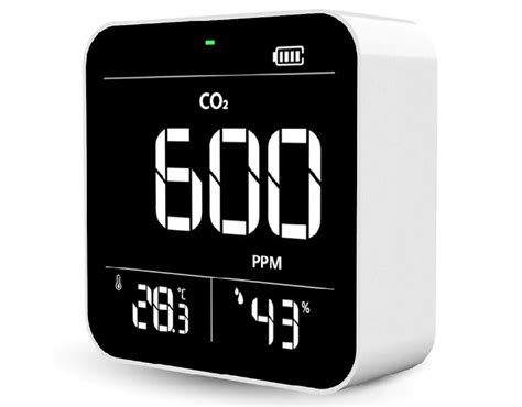Детектор за въглероден диоксид Co2 Temtop C10 монитор за качество на въздуха измерва