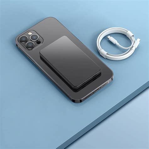 Tech Protect Magsafe Mah Power Bank With Wireless Charging Black Kaina Istore Lt