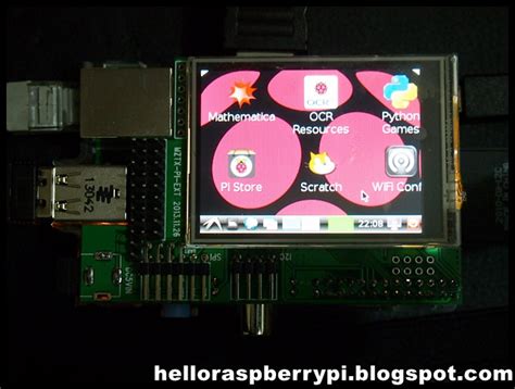 Hello Raspberry Pi Setup Tontec 2 4 Inch TFT LCD 240x320 RGB Pixels Touch Screen Display