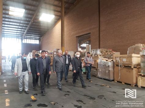 بازدید معاون هماهنگی امور اقتصادی استانداری تهران از شرکت انبارهای عمومی و خدمات گمرکی جلفا و