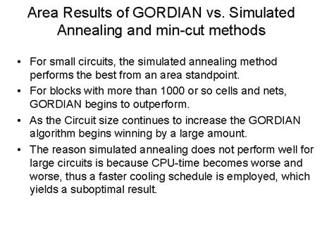 Gordian Placement Tool Quadratic And Linear Problem Formulation