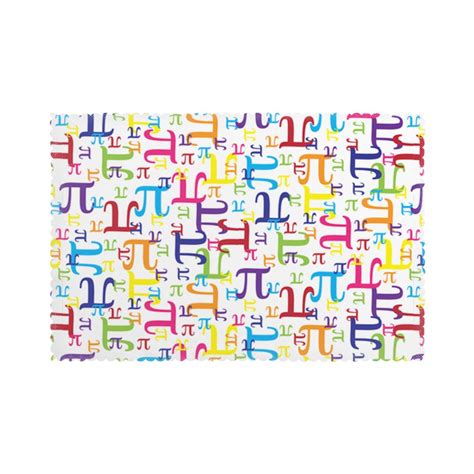 Home Colorful Pi Math Placemats Set Of 6 Washable Wipeable Place Mats Place Mats For Festival