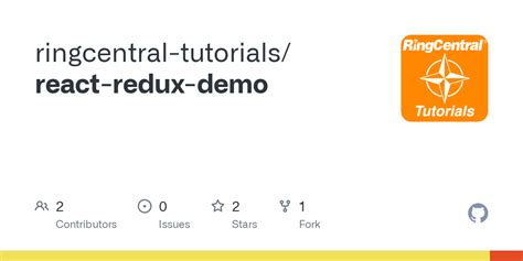 github ringcentral tutorials react redux demo