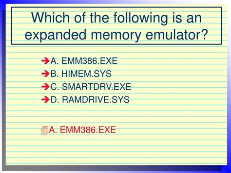 Ppt Which Of These Programs Will Allow Windows 95 To Emulate Windows 3 1s Interface