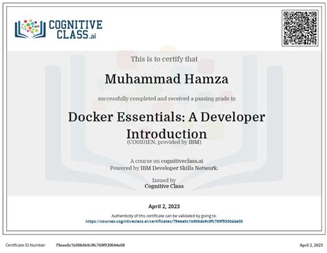 Muhammad Hamza On Linkedin Dockeressentialdeveloper Containerization