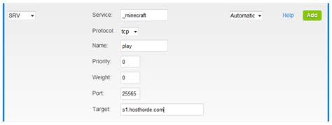 setting up a srv record with cloudflare knowledgebase hosthorde