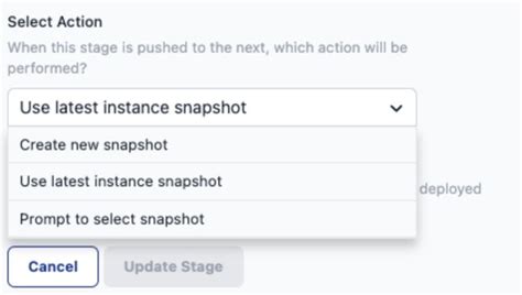 Devops Pipeline With Action Selection • Flowfuse