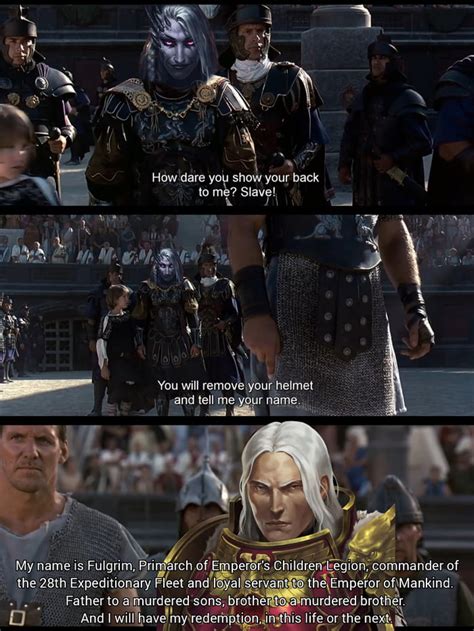 Clonegrim And Daemongrim But Thats Gladiator Reference 9gag