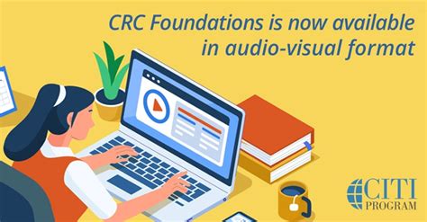 CRC Foundations Course Available In Audio Visual Format