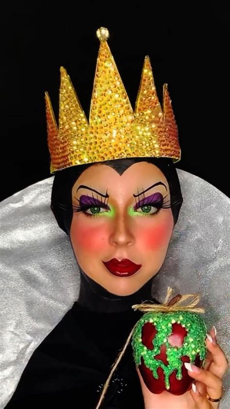 Evil Queen Makeup 🍎 Snow White In 2022 Disney Makeup Creative Makeup