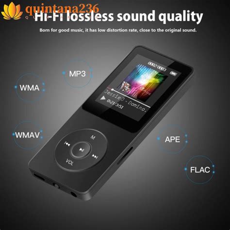 QT Reproductor De Música Mp compatible Con Bluetooth Portátil Mp Fm Radio Externo Ultra