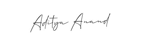 77 Aditya Anand Name Signature Style Ideas Ultimate Electronic Sign