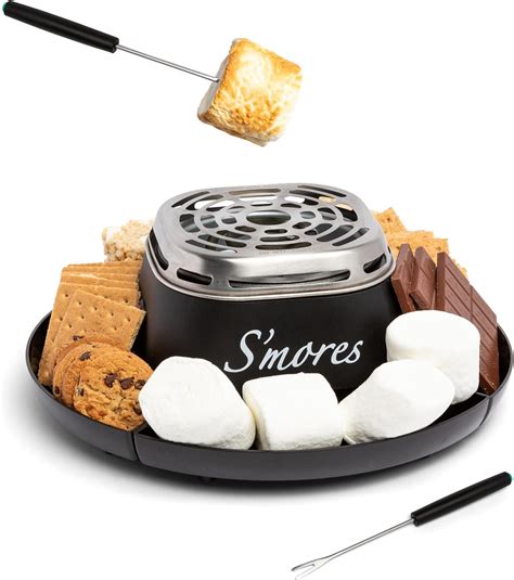 Nostalgia Tabletop Indoor Electric Smores Maker Smores