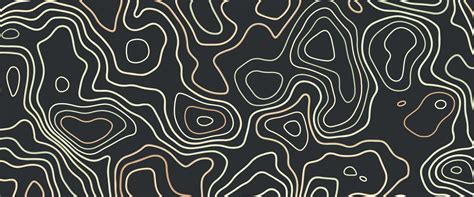 Topographic Multicolored Linear Background Abstraction With Place For