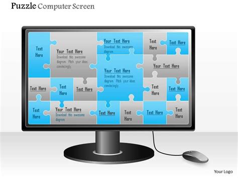 Computer Screen Powerpoint Background