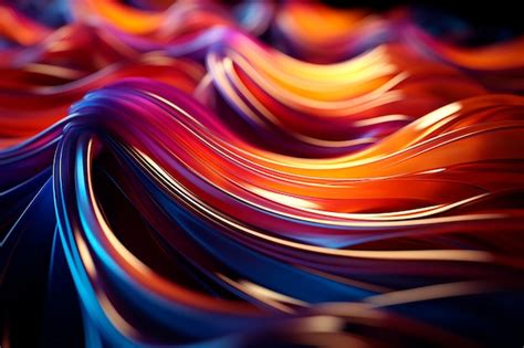 premium ai image abstract color dynamic background