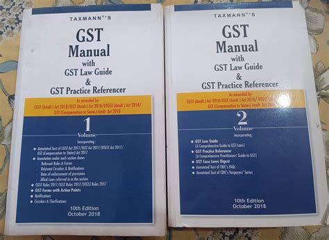 Buy Gst Manual By Taxmanns Bookflow