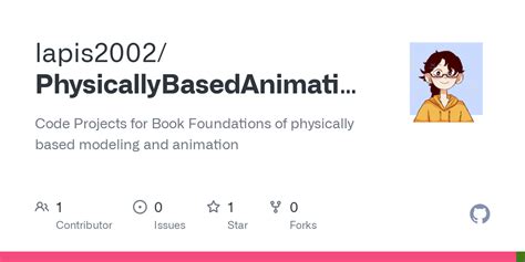 Github Lapis2002physicallybasedanimationmodeling Code Projects For