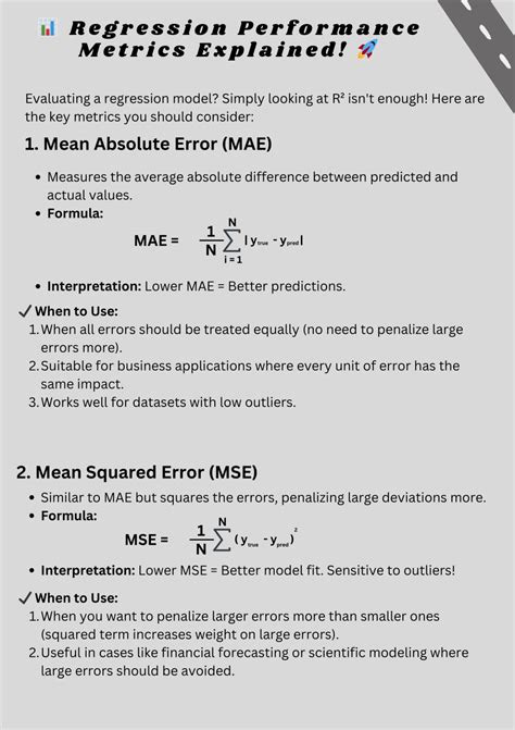 Machinelearning Datascience Regression Ai Deeplearning Mlmetrics