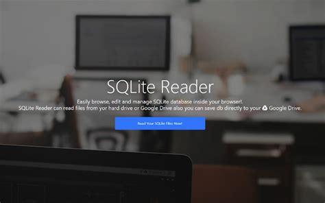 SQLite Reader สำหรบ Google Chrome สวนขยาย ดาวนโหลด