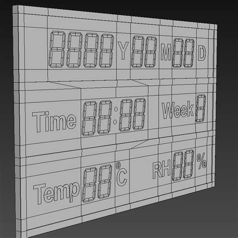 Led 디스플레이 모듈 02 설정 3d 모델 20 Max Fbx Unknown Free3d