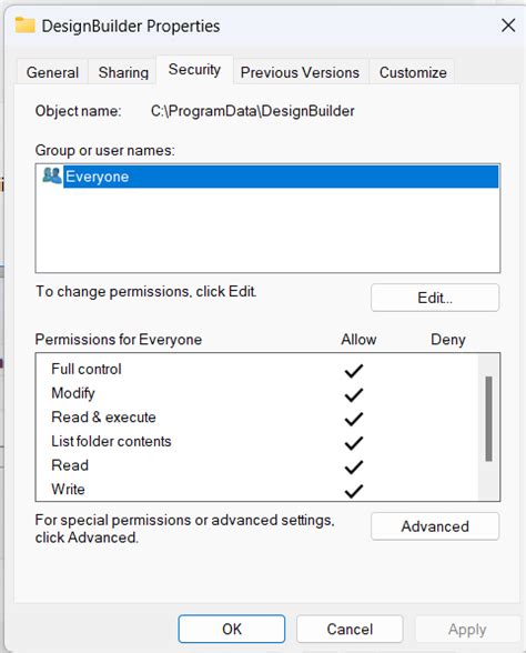 Runtime Error 70 Permission Denied Designbuilder Support